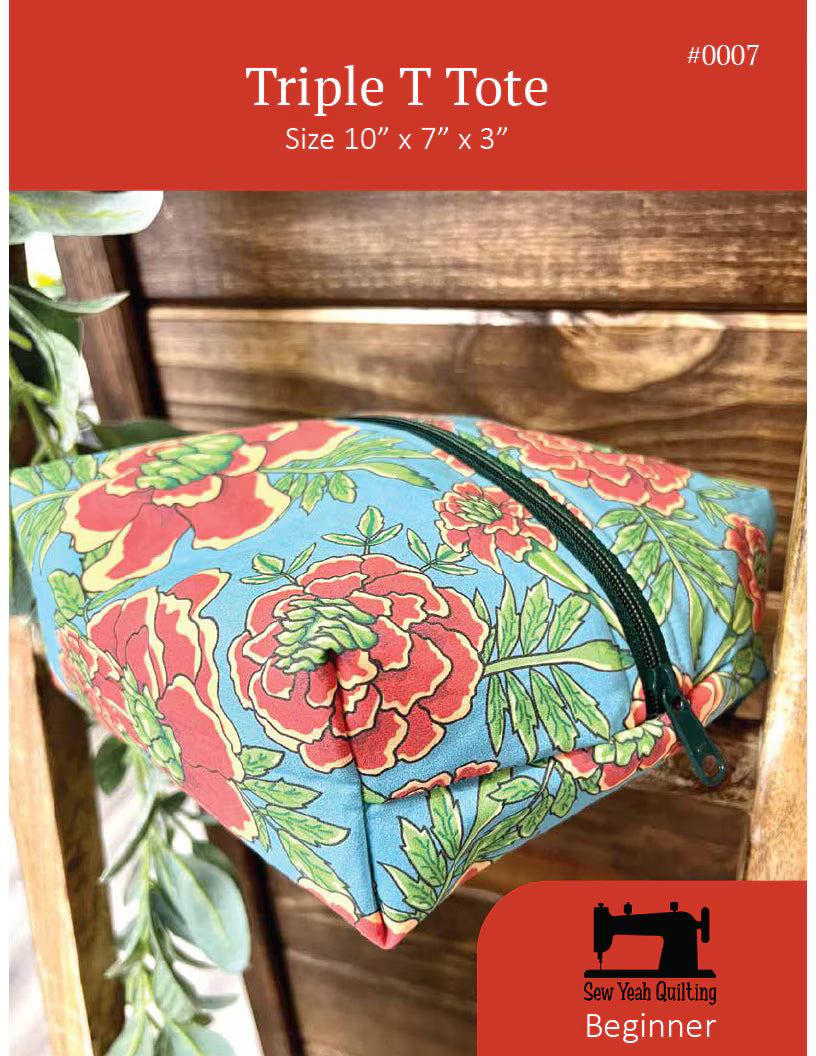 Triple T Tote Pattern – Johnson Heirloom